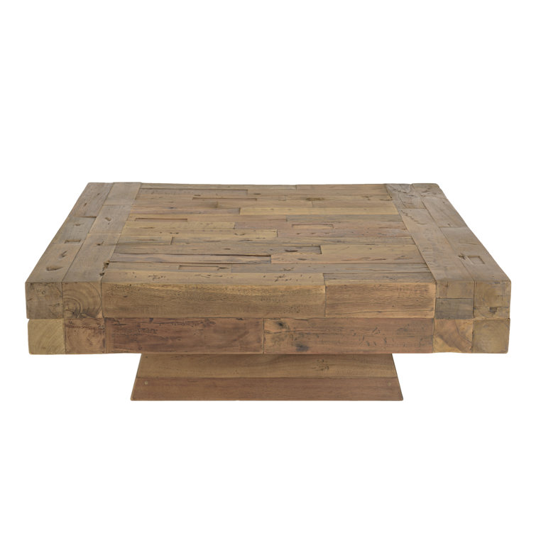 Union Rustic Brochard Solid Wood Solid Coffee Table | Wayfair.co.uk